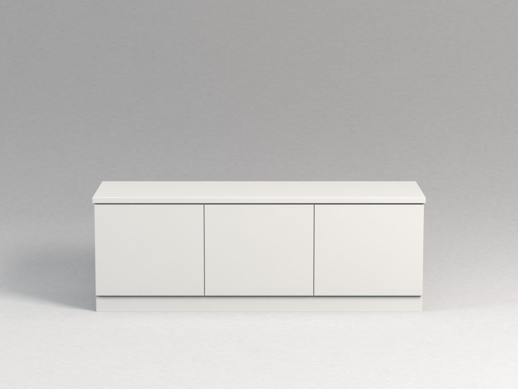 Weißes Lowboard mit Schubladen | urbana möbel München